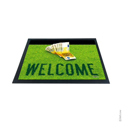 3d welcome mat